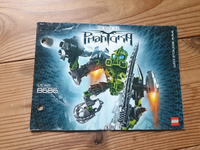 LEGO NUR BAUANLEITUNG Bionicle Phantoka Lewa 8686 EUR 2,00 - PicClick DE