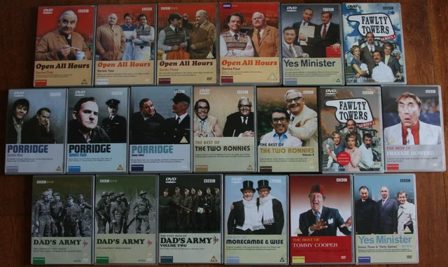 BBC BRITISH COMEDY CLASSICS MEGA complete collection 19 DVD Yes ...