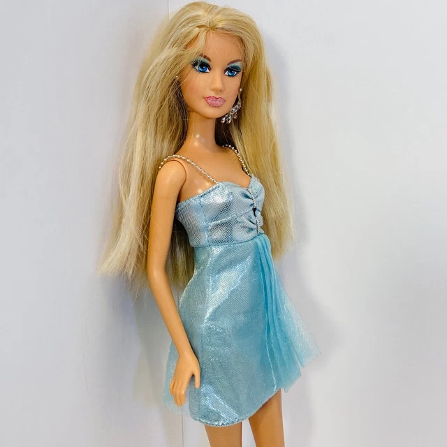 BARBIE BIRTHDAY LIP Smacker Collection Collectible Mattel 2007 Blue ...