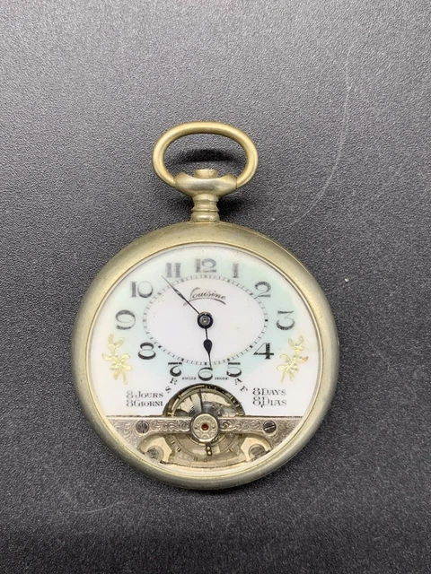 ANCIENNE MONTRE GOUSSET 8 Jours Lousine Vintage Old Watch EUR 99,90 ...