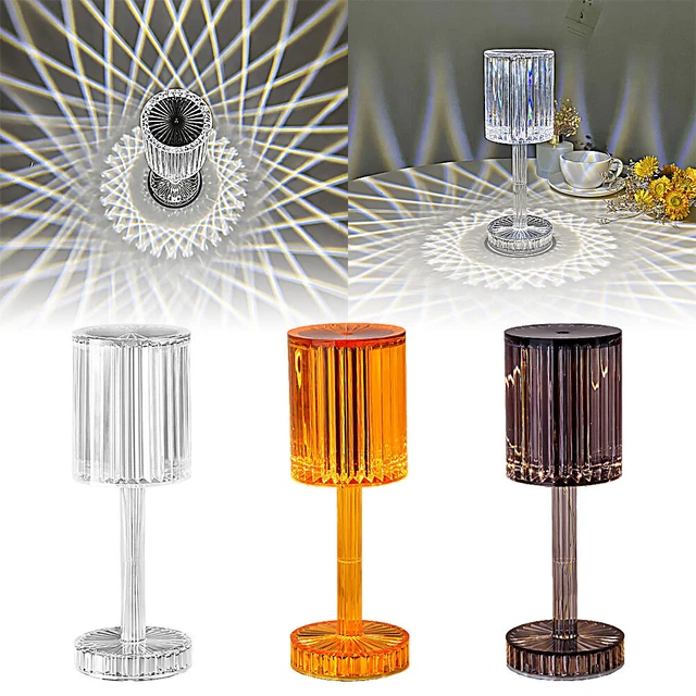 GATSBY CRISTAL TOUCH Control lMKp Modern Nightstand LBLp, 3 Colors ...