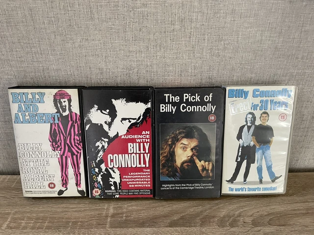 BILLY CONNOLLY VHS Video, Retro Bundle £32.99 - PicClick UK