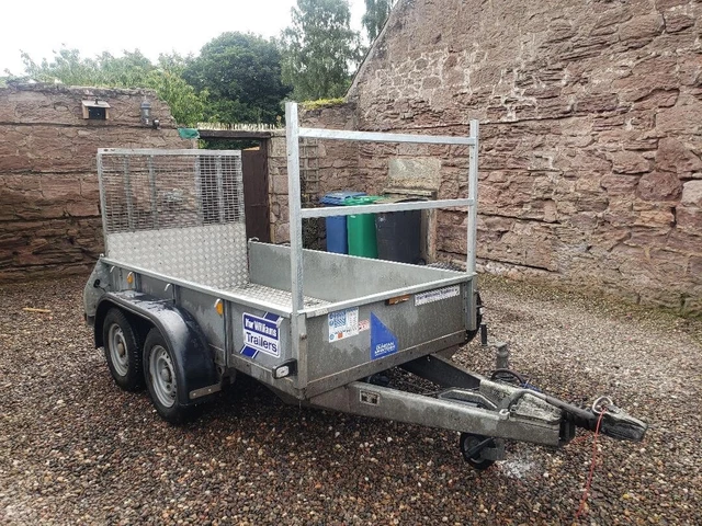 CLASSIFIED: IFOR WILLIAMS GD84 twin axle trailer 8ft 2” x 4ft 1” for ...