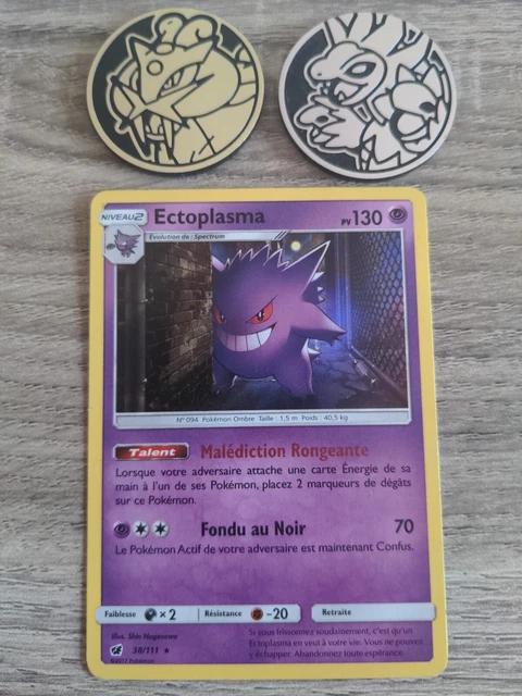 CARTE POKÉMON ECTOPLASMA Holo 38/111 - SL Invasion Carmin - Fr EUR 7,00 - PicClick FR