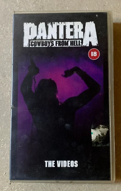 VHS PANTERA cowboys from hell warner music vision 1991 EUR 3,50 ...