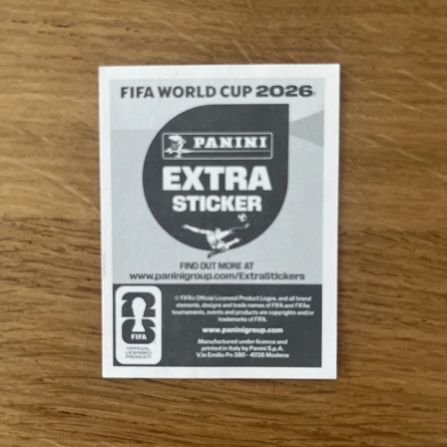 PANINI WORLD CUP 2026 Messi Extra Sticker Gold £8.20 - PicClick UK