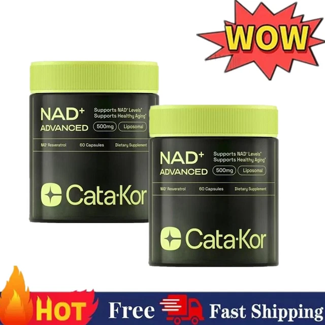 NAD+ ADVANCED 250MG Supplement for Anti-Aging, EnergyFocus ...