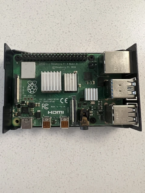 RASPBERRY PI 4 Model B, 4GB DDR4 RAM Single Board Computer (RPI4-MODBP ...
