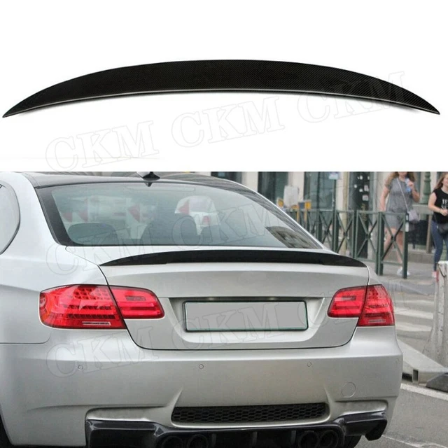 BMW E92 COUPÉ 3 Series Look Carbone Boot Boot Spoiler Lèvre High Kick ...