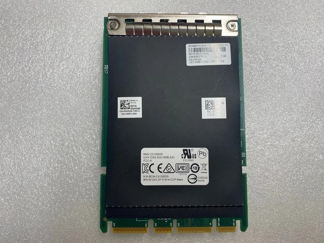 DELL BROADCOM BCM957414N4140C 25 Gbit/s OCP 3.0 double port 25/10 Gbit ...