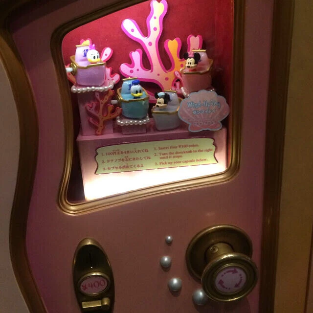 TOKYO DISNEY SEA 15Th Anniversary Capsule Toy Gacha Pull Back Car 4 ...