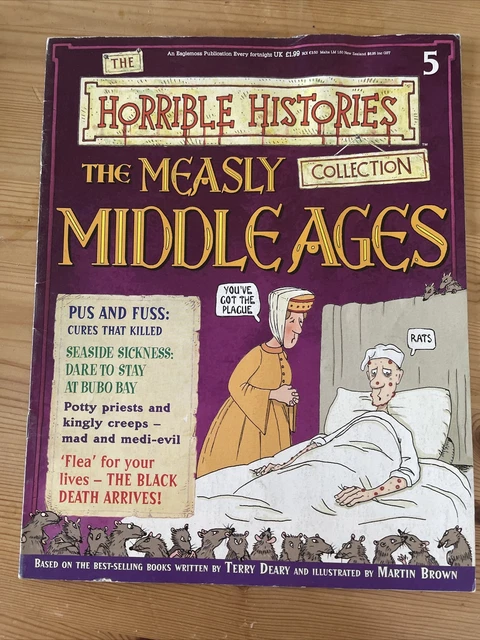 THE HORRIBLE HISTORIES Collection. No5 The Measly Middleagges £2.00 ...