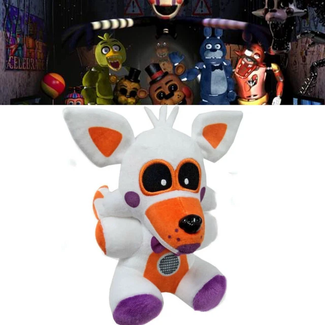 7& FNAF FOXY Bonnie Lolbit Plushies Plush Gifts Doll for Five Nights ...