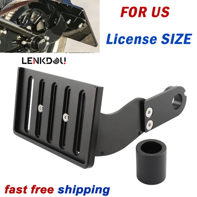 SIDE MOUNT LICENSE Plate Bracket For Harley Softail Street Bob Low ...