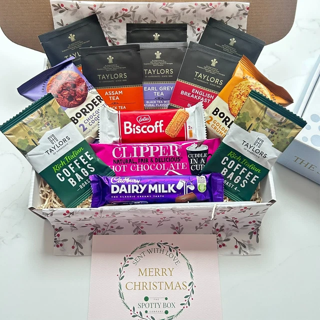 CHRISTMAS TEA & Biscuit Hamper, Tea Lovers, Luxury Afternoon Tea, Gift ...