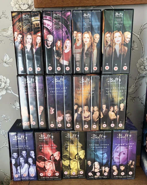 BUFFY THE VAMPIRE Slayer Complete Vhs Box Sets Seasons 1 To 7. See ...