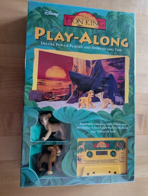 DISNEY LION KING Deluxe Play-Along Playset - NEW - MIB - Vintage $27.10 ...
