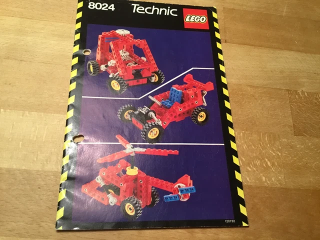 LEGO TECHNIC 8024, Original Bauanleitung für Universalbau-Set, DIN A5 ...