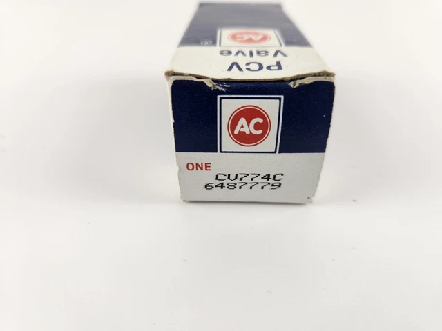 NOS AC DELCO CV774C PCV VALVE Chevy GMC 6487779 EUR 14,39 - PicClick FR
