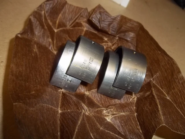 BSA A10 SMALL Journal Crankshaft Big End Shells Bearings Std 67-0320 P ...