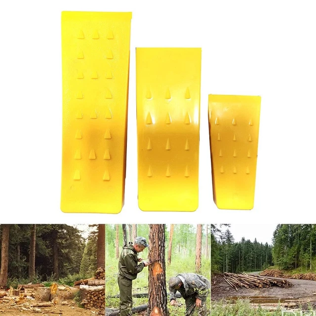EFFICIENT TREE FELLING 5 5Inch 8Inch Felling Wedges for Easy Wood ...