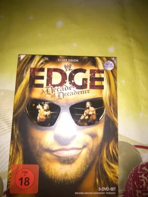 Dvd Wrestling Wwe Edge A Decade Of Decadence Aew Wwf Wcw Ecw Tna Roh Awa Nwa Pwg Eur 1500