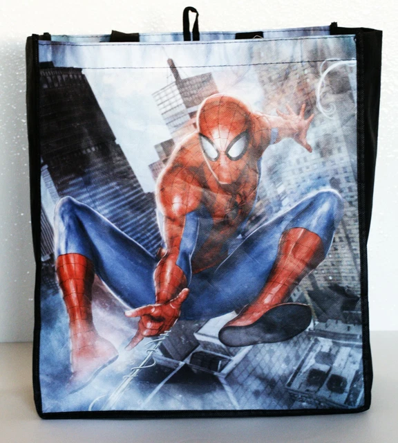 MARVEL ULTIMATE SPIDER-MAN Reusable Shopping Bags Foldable Large Tote ...