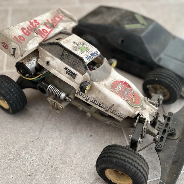 TAMIYA FROG VINTAGE 1/10 RC buggy Futaba radio controlled 1980’s retro ...