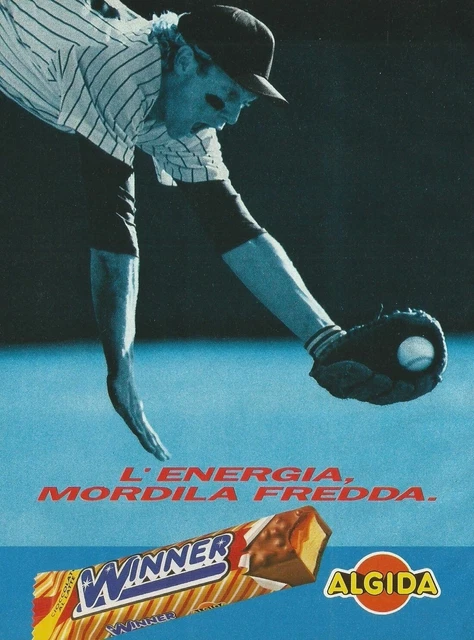 X2634 WINNER ALGIDA - Publicité 1993 - Publicité EUR 3,90 - PicClick FR