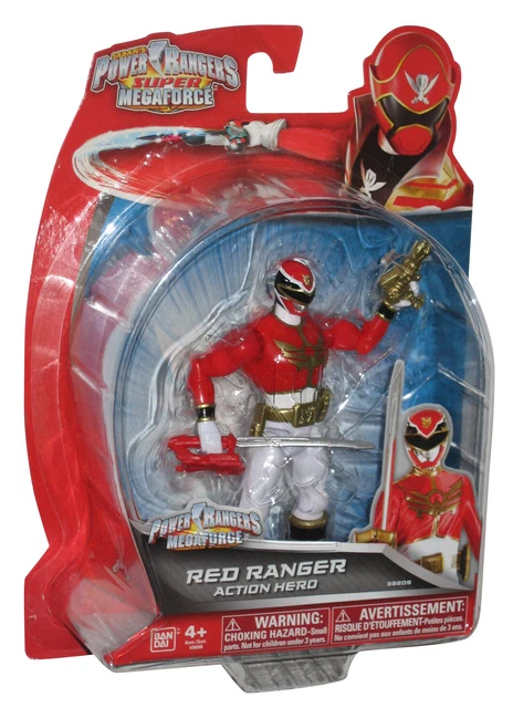 FIGURINE HERO POWER Rangers Super Megaforce Red Ranger 5" EUR 55,92 ...