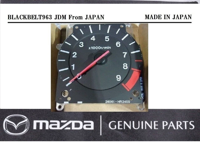 MAZDA RX-7 RHD FD3S 13B Tachometer Gauges Meter Speedometer FD46-55-461 ...