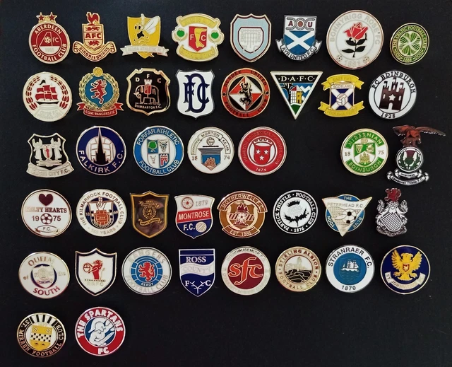 SCOTLAND - SCOTTISH League Football Club Badges 2024/25 £3.25 - PicClick UK