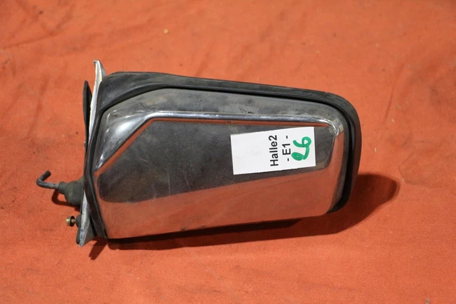 MERCEDES W114 W115 W116 W123 - manual chrome exterior mirror left ...