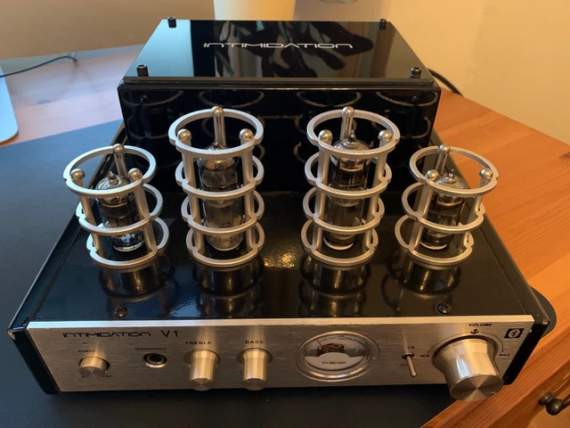 INTIMIDATION V1 RETRO Bluetooth Tube Amplifier Valve Amp HiFi Audio ...