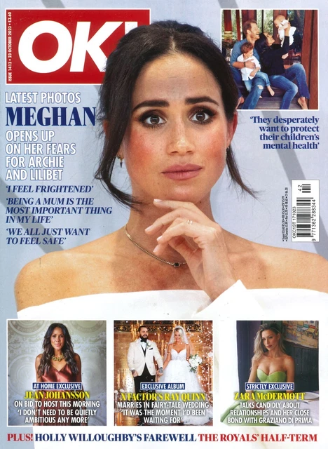 OK! MAGAZINE: MEGHAN Markle, Prince Harry, Princess Kate, H.Willoughby, 23.10.23 EUR 14,25 ...