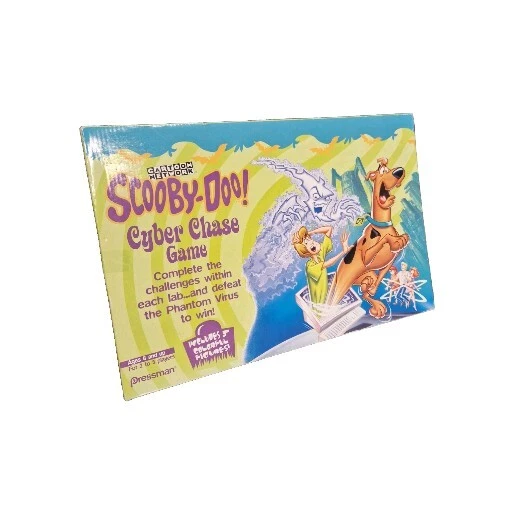 SCOOBY-DOO CYBER CHASE Game. RARE Cartoon Network 2002. Vintage ...