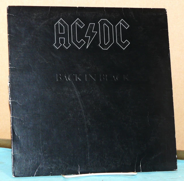 AC/DC~BACK IN BLACK~LP vinile Atlantic Records 1980~sd 16018 EUR 9,09 - PicClick IT