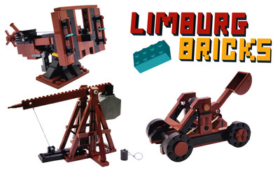 LEGO KNIGHT MOC, Catapult, Ballista, Trebuchet _Functional! Carriage ...