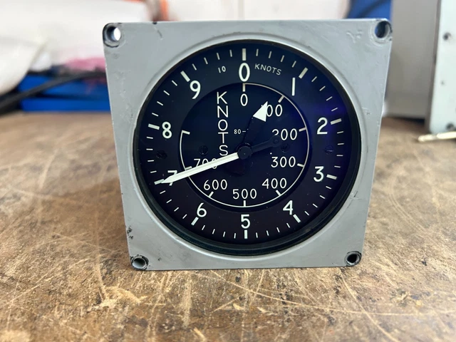 EX RAF TORNADO Aircraft Knots Airspeed Indicator (5) £32.00 - PicClick UK