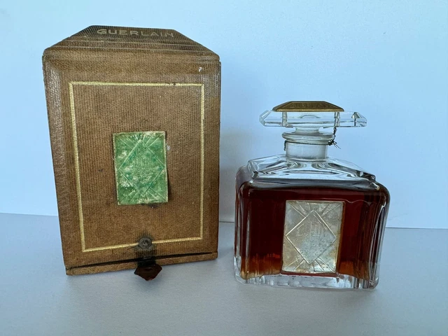 FLACON ANCIEN DJEDI parfums Guërlaïn dans Son coffret Baccarat EUR 750 ...