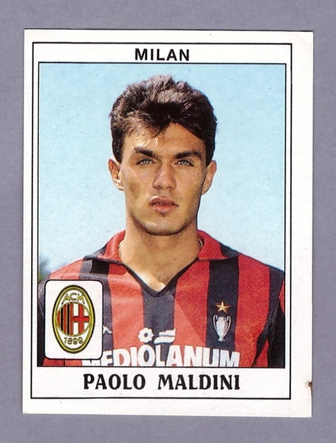 PAOLO MALDINI FIGURINE Calciatori Panini 1989 1990 NUOVA Sticker New *leggi*read EUR 19,87 ...