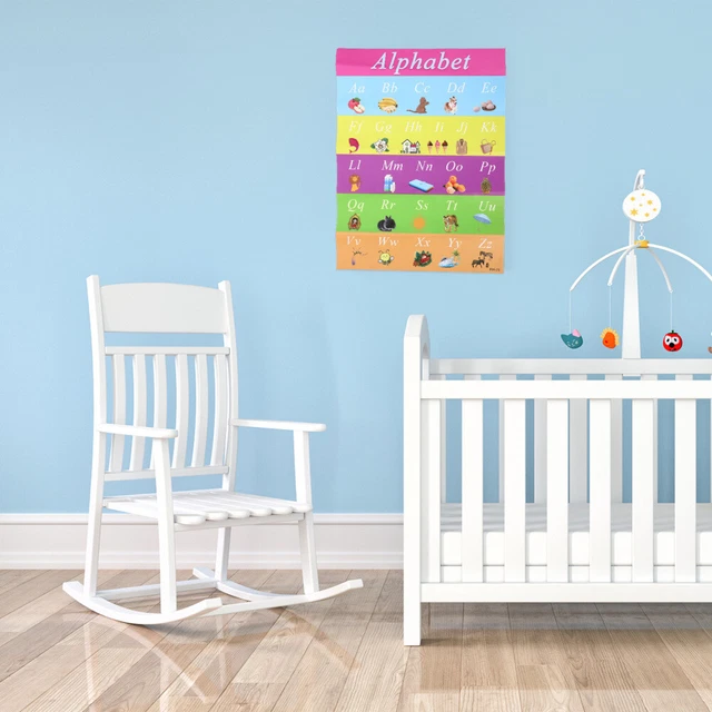 SPANISH ALPHABET CHART Alphabet Chart Stickers Educational Poster £5.97 ...