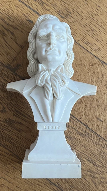 BUSTE FRANZ LISZT signé L Toni. Expédition protégée offerte EUR 120,00 ...