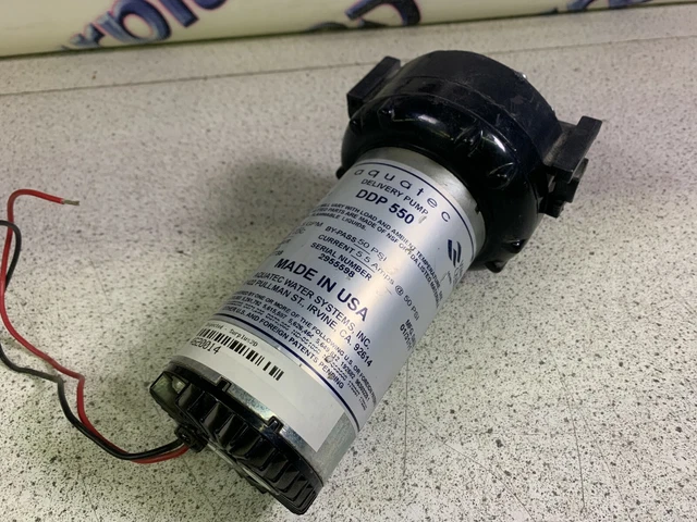 AQUATEC DEMAND/DELIVERY PUMP DDP-550, 24V, 3.5GPM, 50PSI $179.99 ...