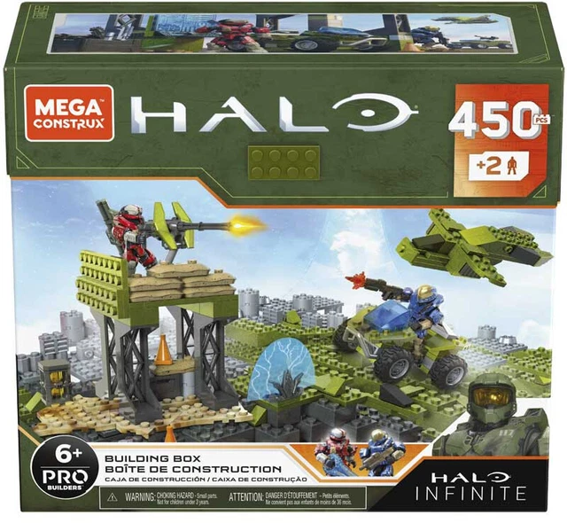 MEGA CONSTRUX HALO Infinite Building Box 450 Pieces Gpt03 EUR 39,50 ...