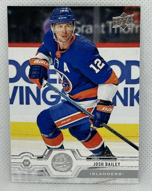 JOSH BAILEY 2019-20 Upper Deck Hockey Series 1 #92 Islanders de New ...