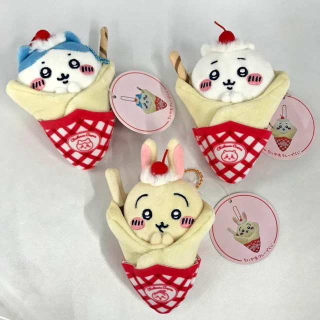 CHIIKAWA CREPE LOTTERY C Prize Mascotte peluche Hachiware usagi ...
