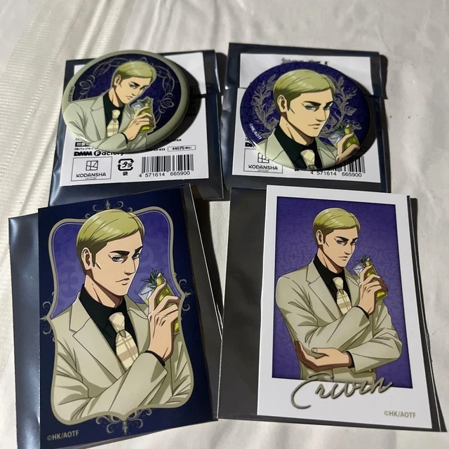 SET ATTACK ON Titan Commander Erwin EUR 55,72 - PicClick IT