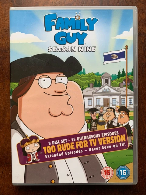 FAMILY GUY SAISON 9 DVD Coffret Culte Dessin Animé Comédie Série TV EUR ...