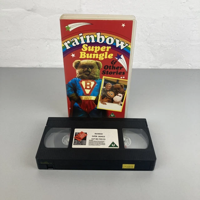 RAINBOW CULT KIDS TV Show SUPER BUNGLE VHS Video PAL Zippy Bungle ...